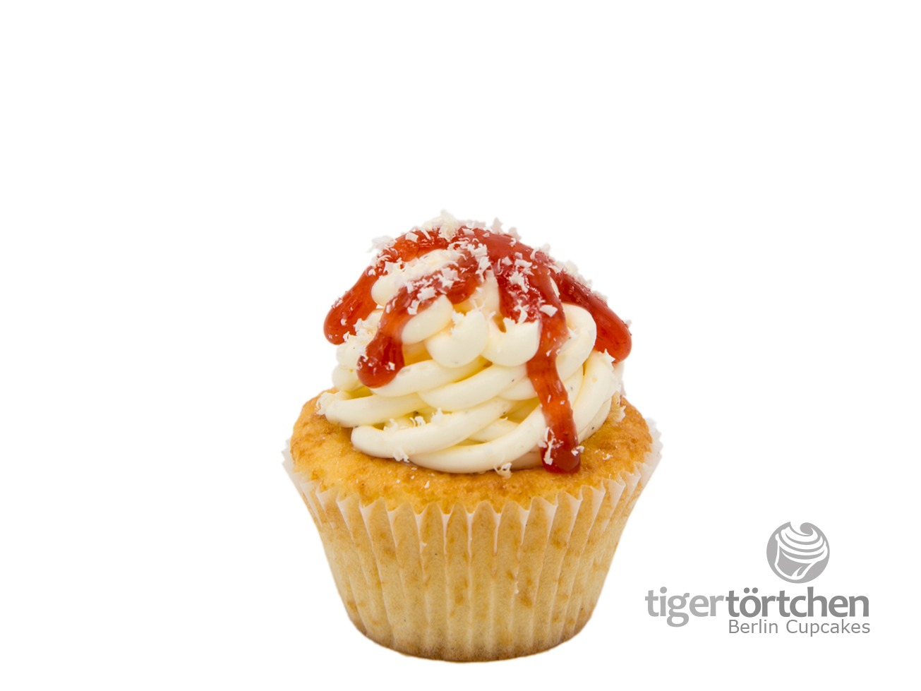 Spaghetti-Eis Cupcake - tigertörtchen - Berlin Cupcakes